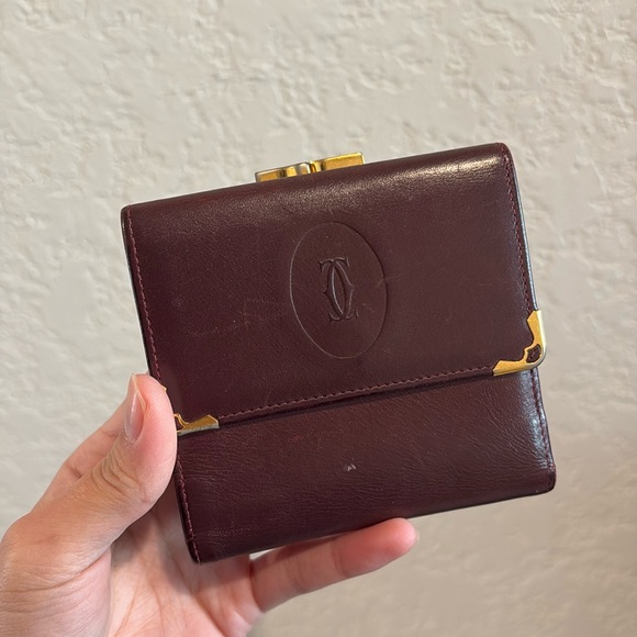 Bags | Cartier Compact Wallet | Poshmark